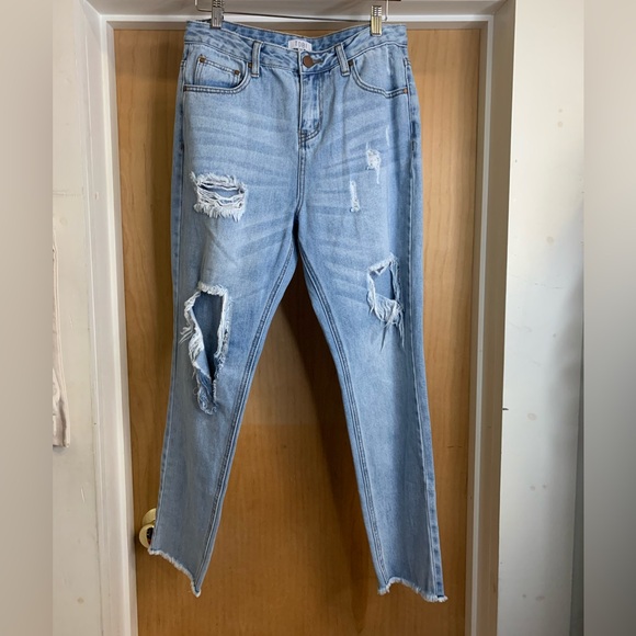 Tobi | Jeans | Toby Distressed Raw Edge Jeans Size 28 | Poshmark